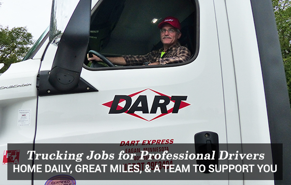 Driving Jobs for Professional Truck Drivers | Dart Express, Inc.